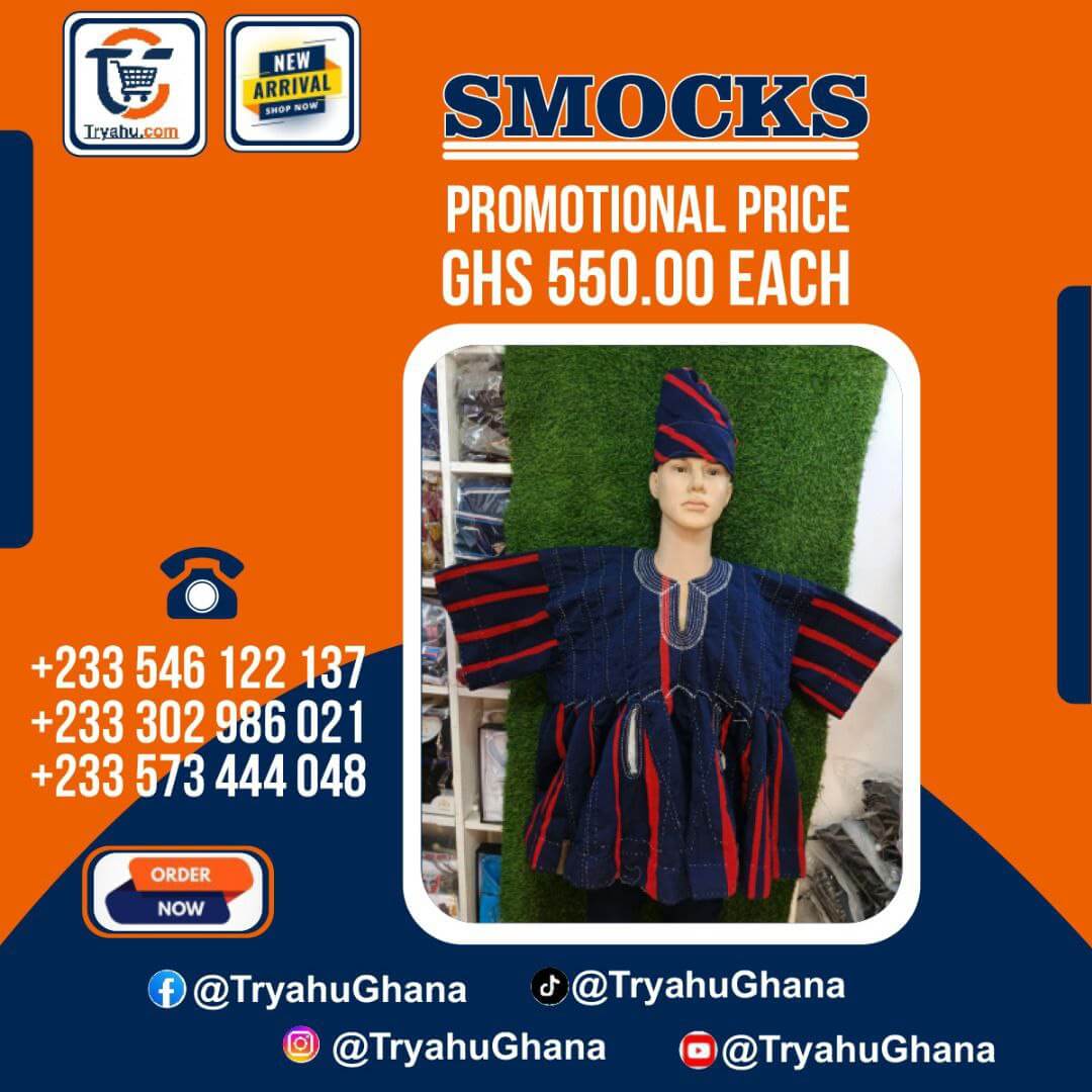 Premium Handwoven Northern Smocks in Ghana | Quality Men’s Traditional ...